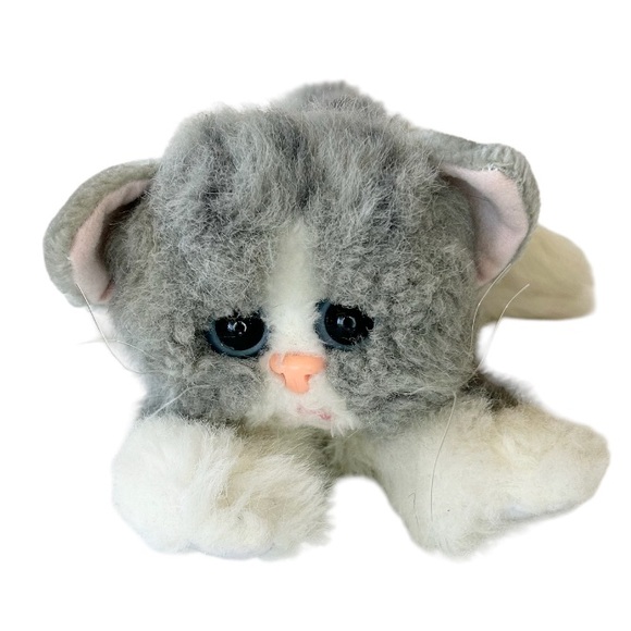 Kitty Kitty Kitten | Toys | Vintage Tyco Kitty Kitty Kitten Grey And ...